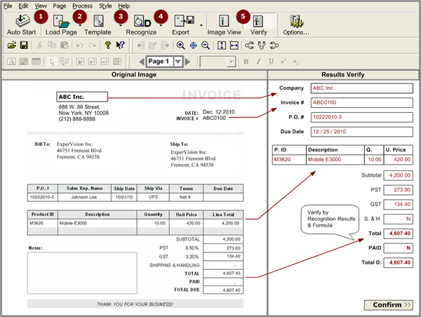 OCR Software and Solution for Invoice Processing | OCR Software, OCR ... OCR Software and Solution for Invoice Processing | OCR Software, OCR ...
